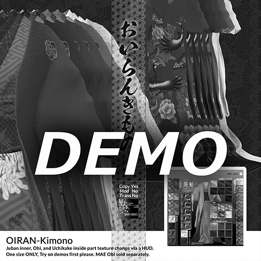 Second Life Marketplace - Ss.OIRAN-Kimono =DEMO=